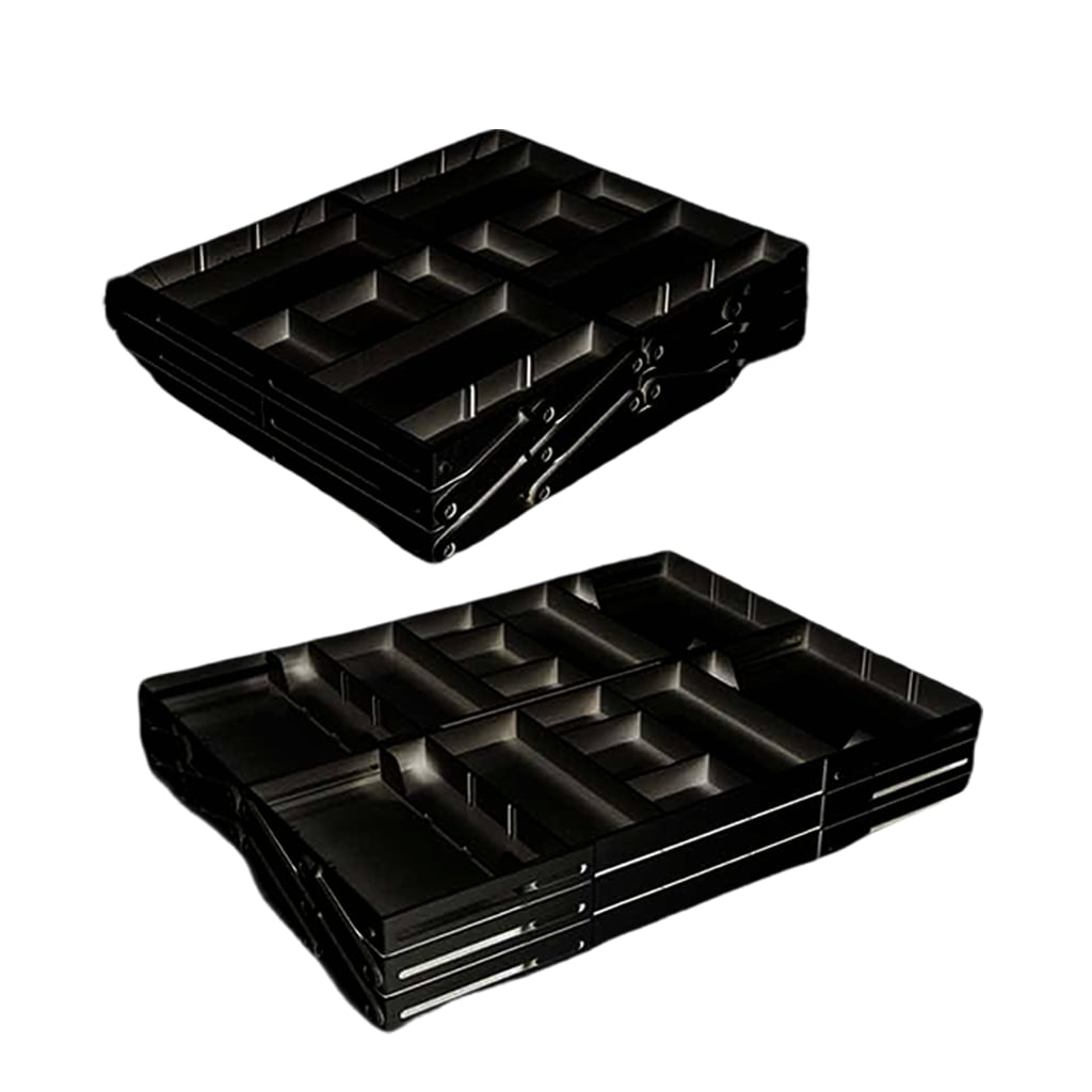 Folding Drawer Organizers Expandable Drawer Organizers for Makeup ...