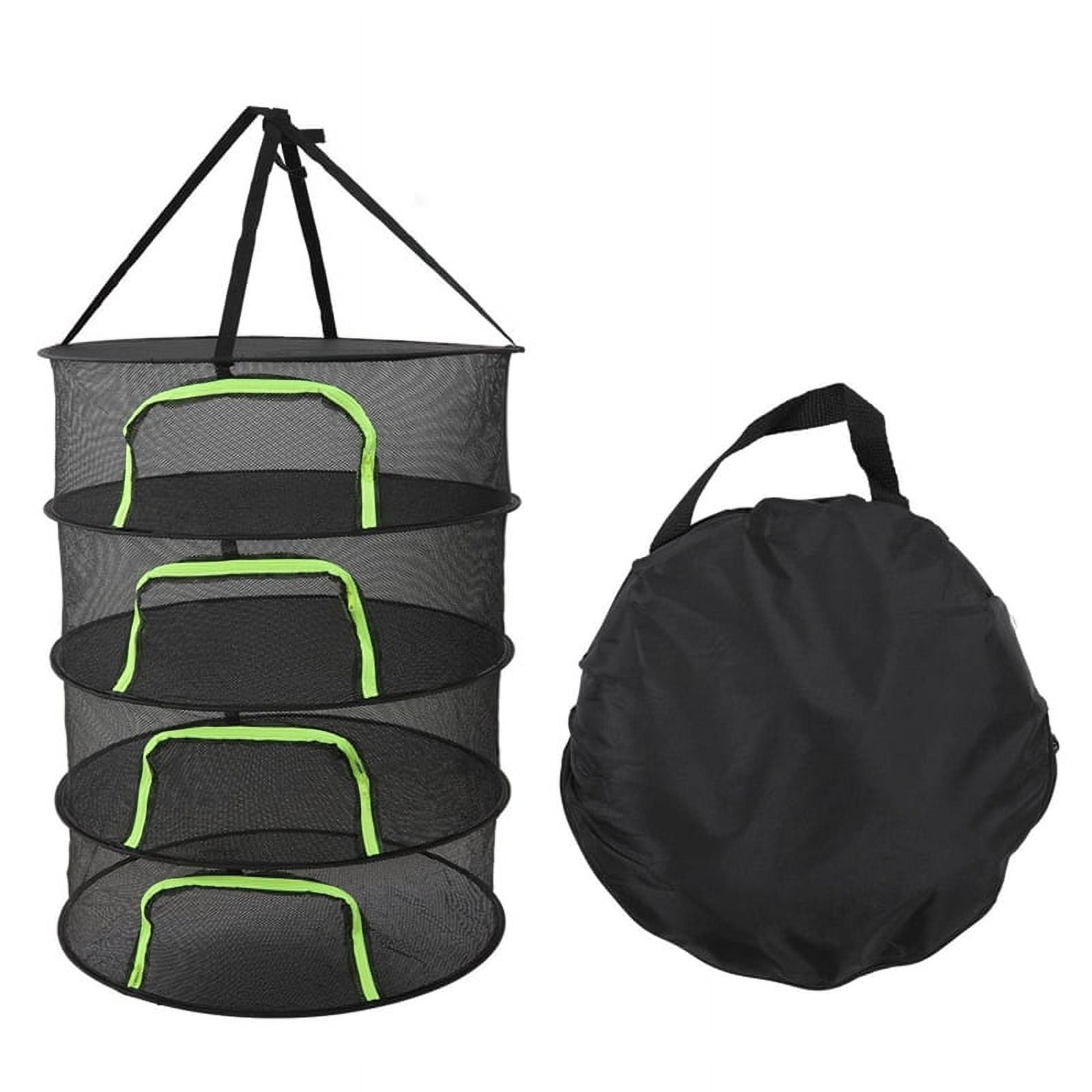 Folding Dry Rack Drying Net for Herbs Hanging Basket Dryer Bag Mesh ...