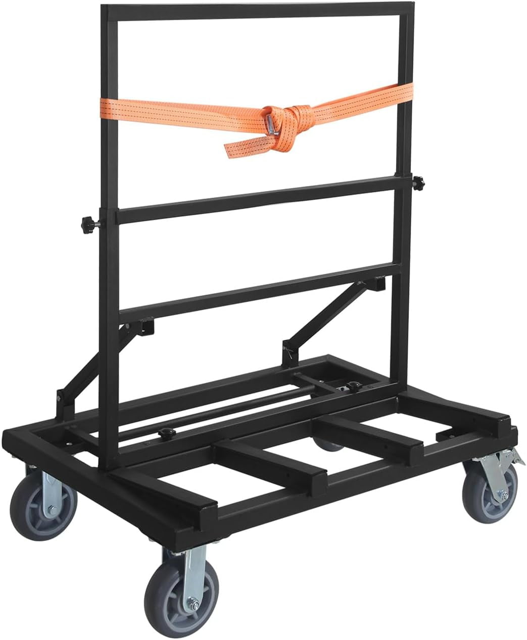 Folding Drywall Cart Heavy Duty,Panel Cart Load 2500 Lbs Capacity ...