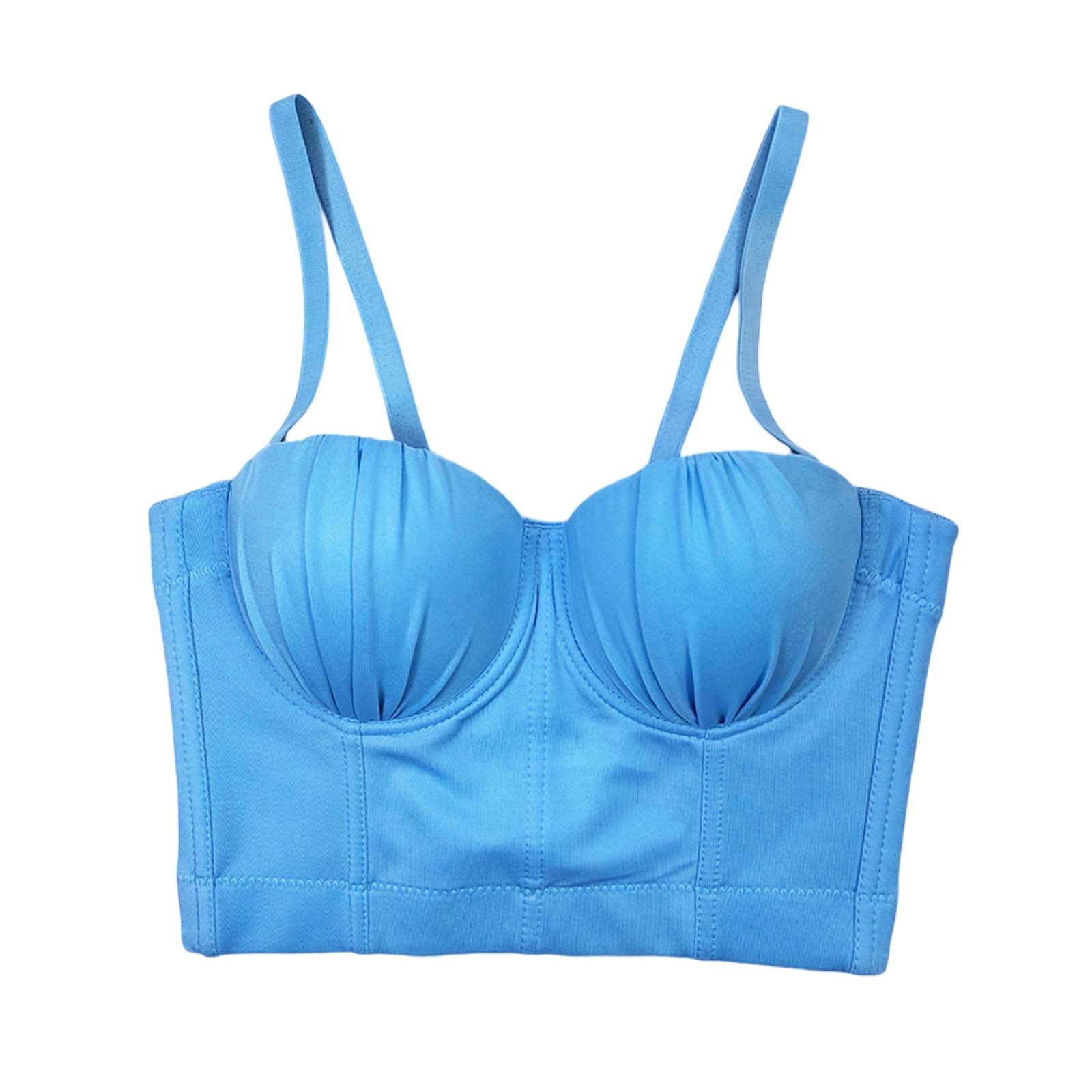 Folding Elastic Small Suspender Short Fishbone Tube Top for Women ...