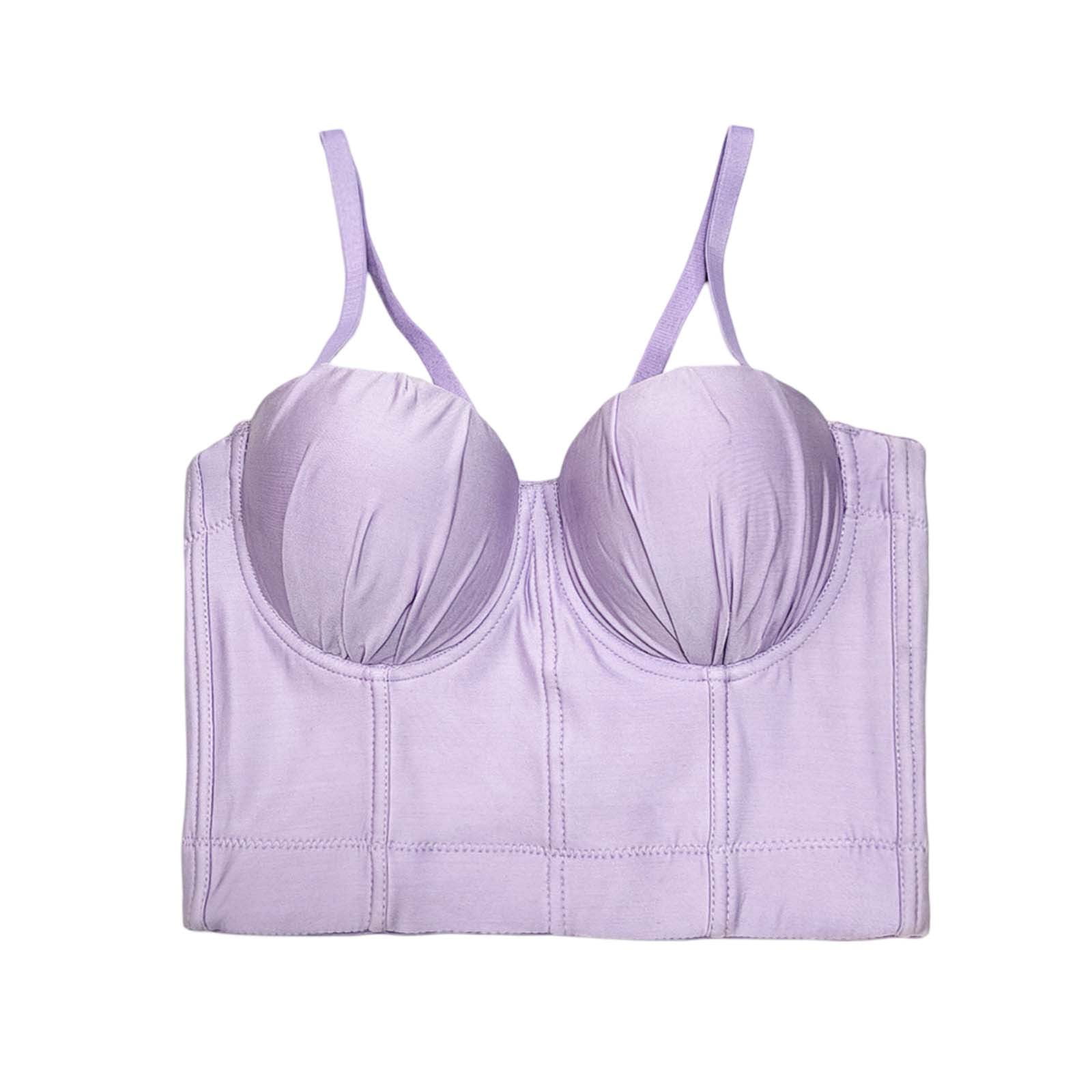 Folding Elastic Small Suspender Short Fishbone Tube Top for Women ...