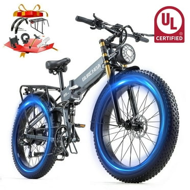 Movcan V30Max Dual Battery Electric Bike for Adult, 1500W 20" Fat Tire 48V 31.2AH Removable ...