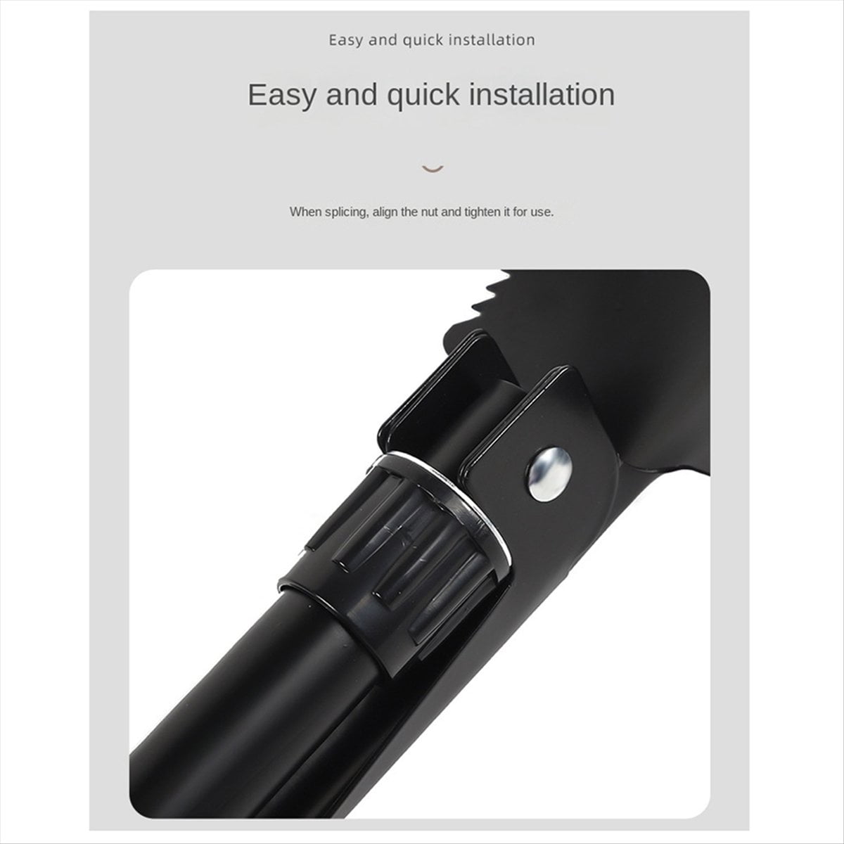 Folding Engineers Shovel, Easy to Carry, Emergency Rescue, Outdoor ...