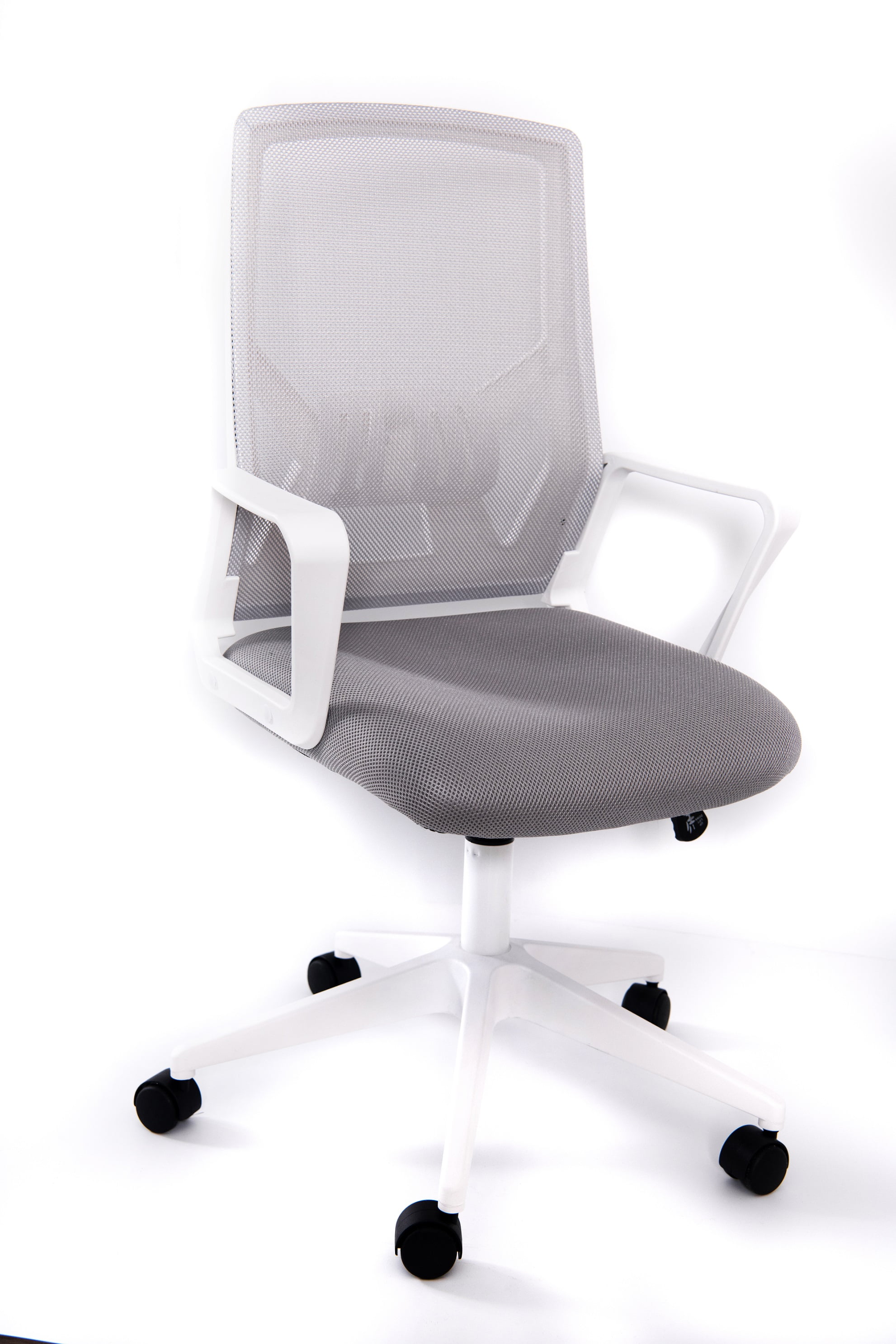 Folding Ergonomic Home Office Desk Chair - Foldable Backrest Mesh ...