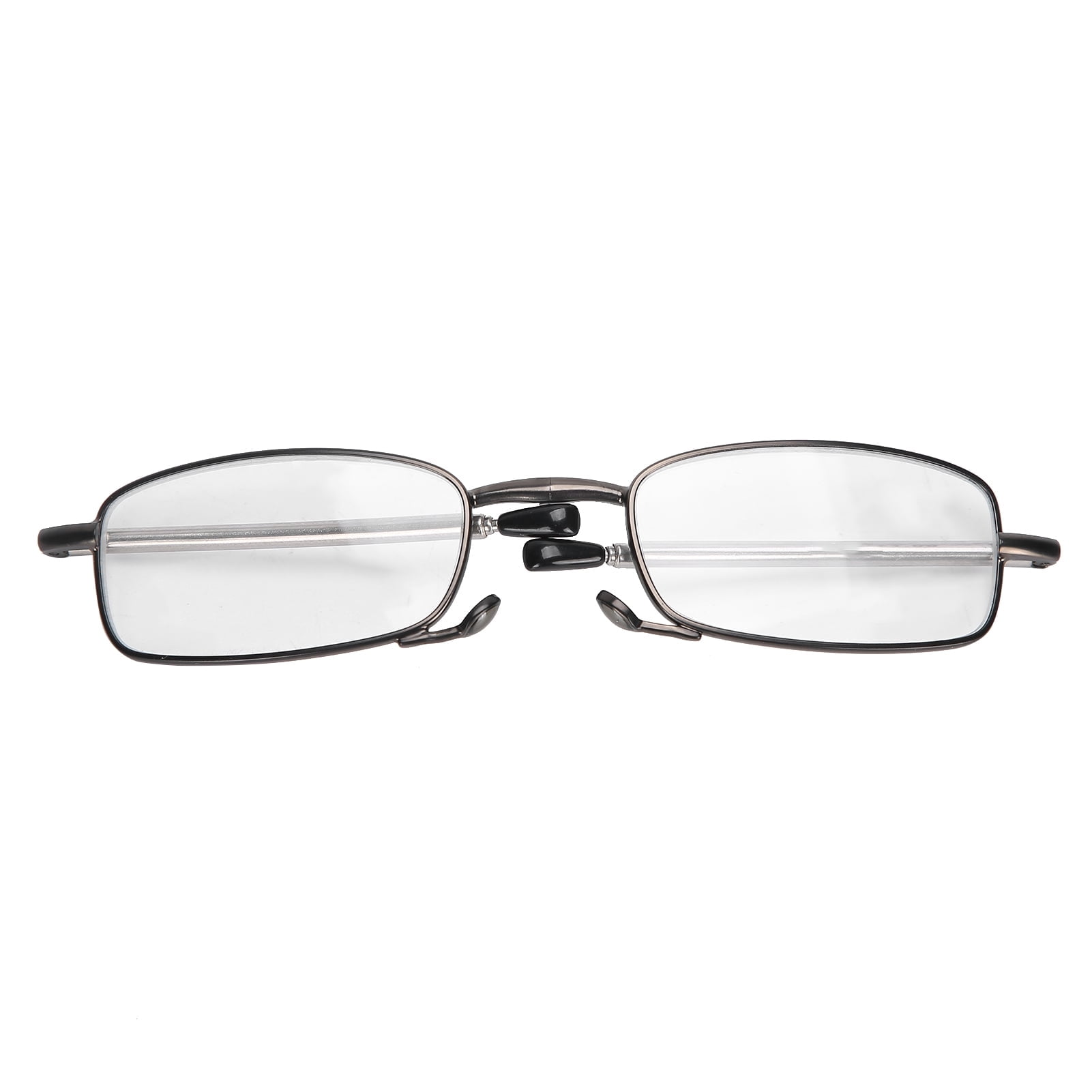 Folding Eyeglasses, Unisex Men Women Stainless Steel Elderly Anti Slip ...
