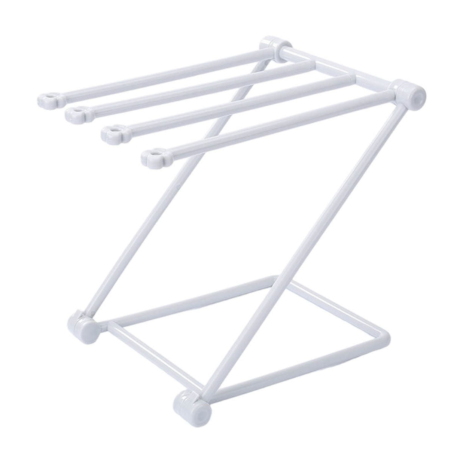 Folding Fabric Kitchen Rack, Vertical Countertop Organizer, Space ...