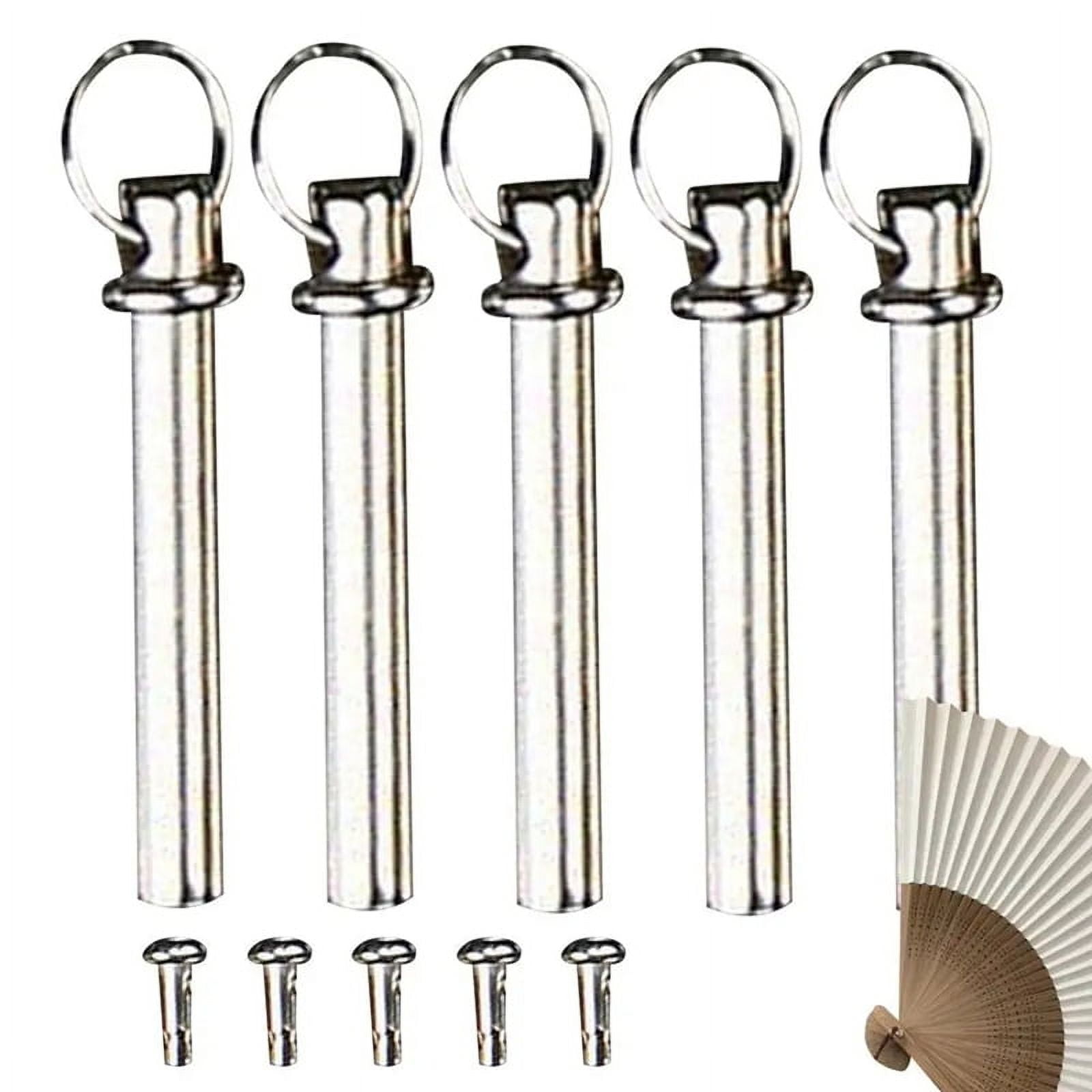 Folding Fan Repair Accessories Sturdy Fan Shaft Fasteners Replacement ...