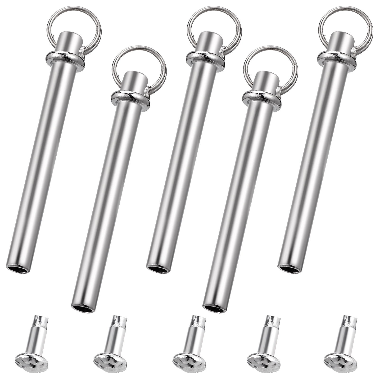Folding Fan Shaft Rivet And Nut,5 Sets Folding Fan Shaft Rivets And ...