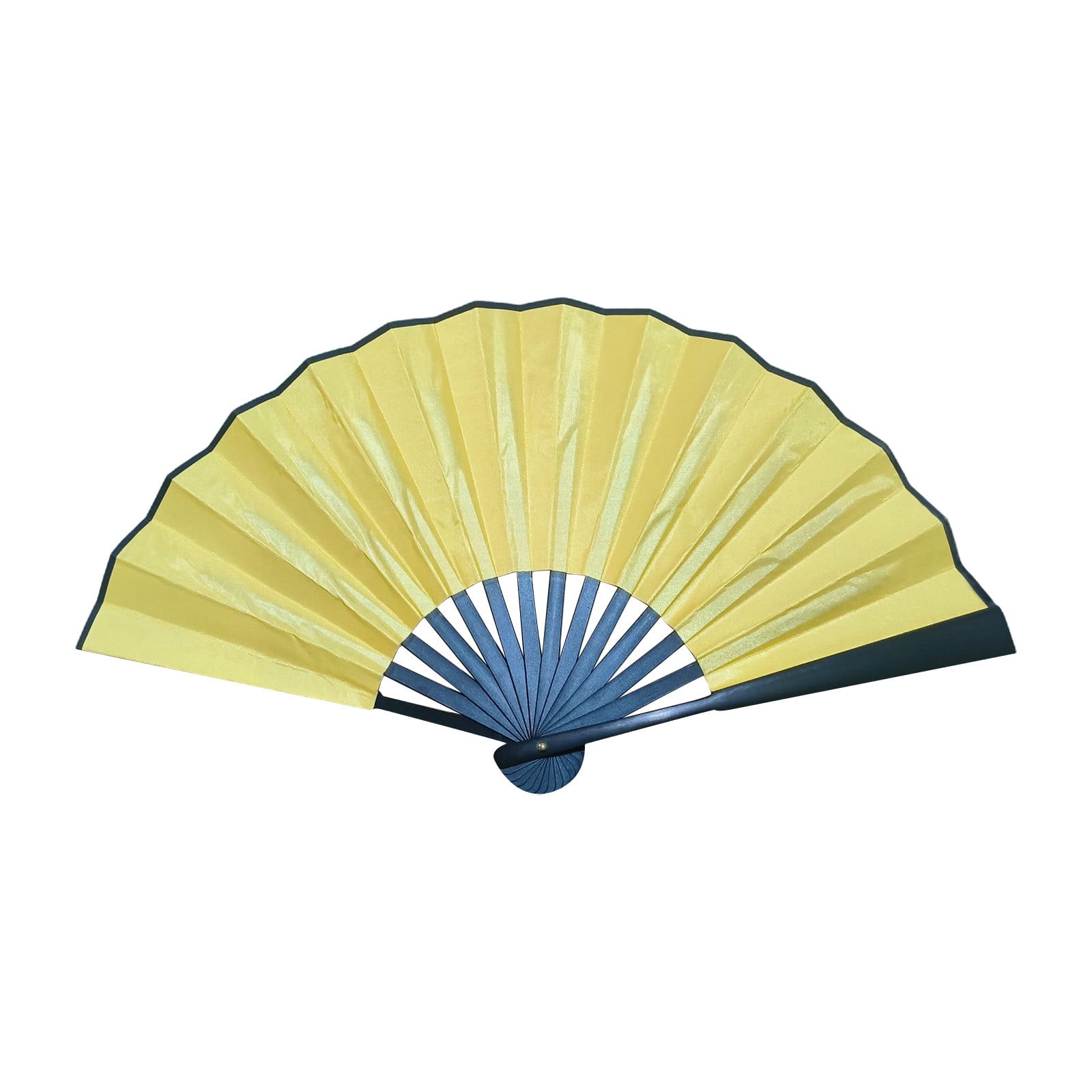 Folding Fan Traditional Red Bone Folding Fan Premium Fabric Solid Color ...