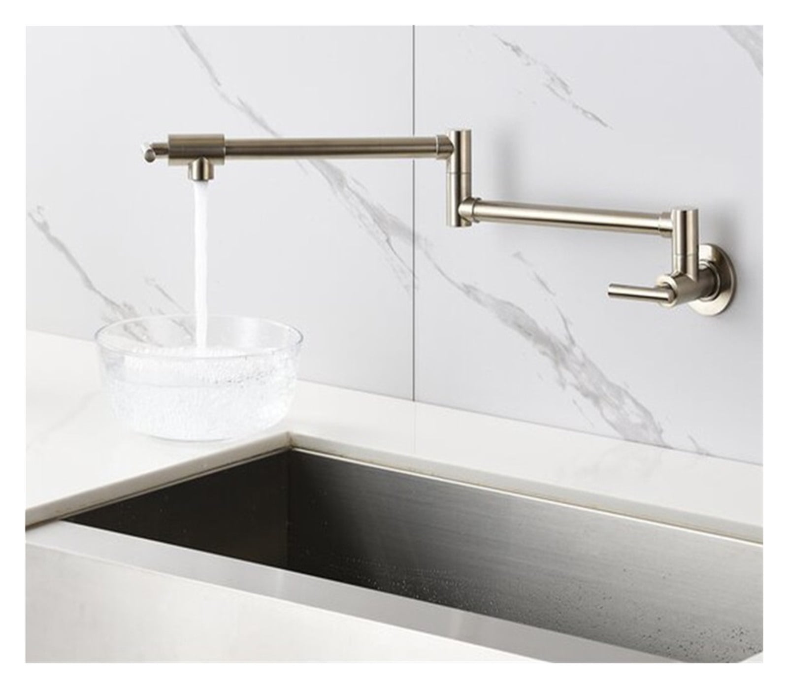 Folding Faucet, Lengthening Kitchen Faucet, Table Head, Washing Basin ...