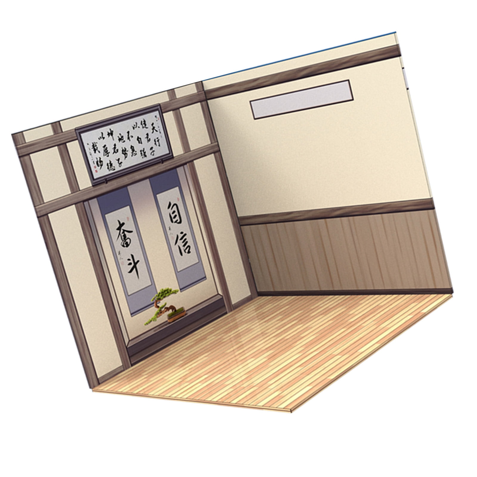 Folding Figure Display Board With Triangular Bracket Space Saving ...