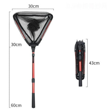 NEWEEN Fishing Net Fish Landing Nets Collapsible Telescopic Sturdy Pole ...