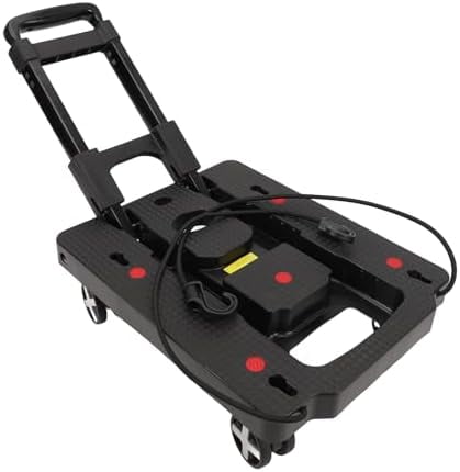 Folding Flat Cart with Wheels Portable Multifunctional Utility Dolly ...