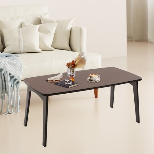 Folding Floor Table, Foldable Low Coffee Table, Portable Coffee Table ...