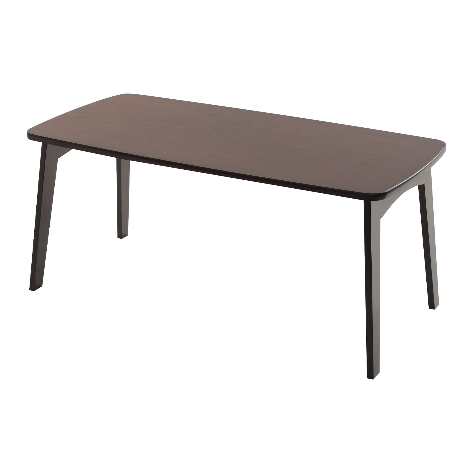 Folding Floor Table, Wood Low Coffee Table with Foldable Legs, Portable ...