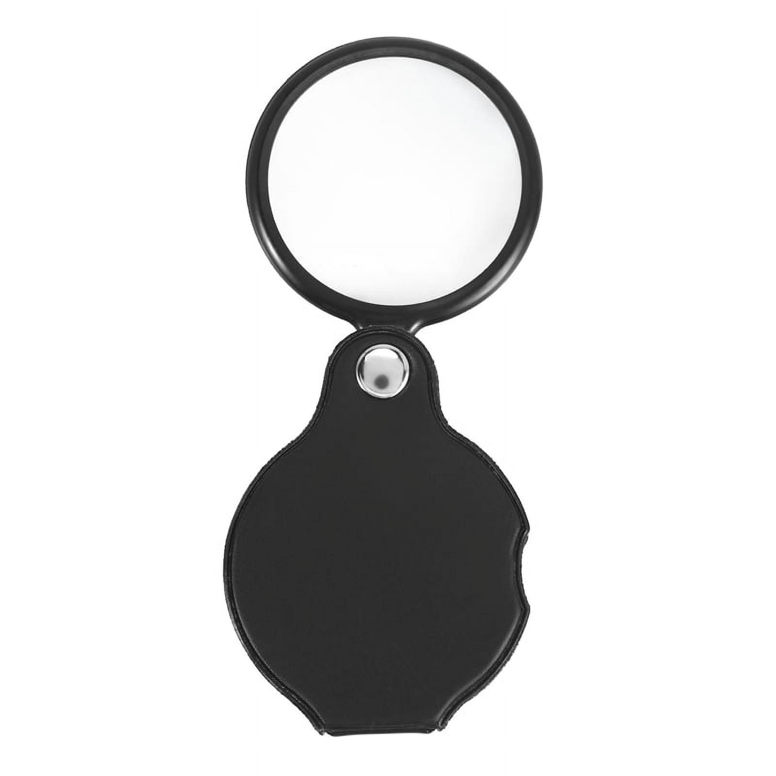 Folding Fold Pocket Magnifying Glass Magnifier Lens 3X Magnification ...
