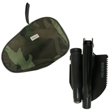 CJC Tri-fold Folding Shovel, Military Shovel Survival Gear with Nylon ...