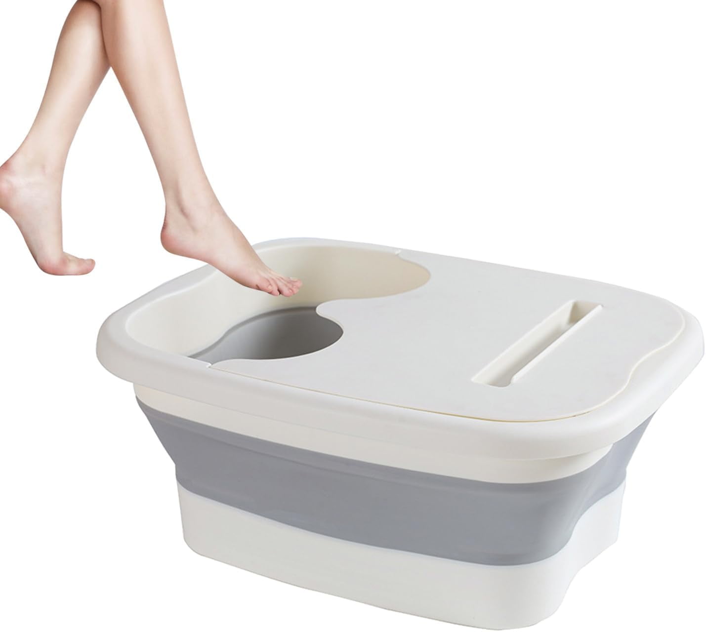 Folding Foot Bathtub,Tub Basin Tools Foot Spa Foldable Footbath Tub ...