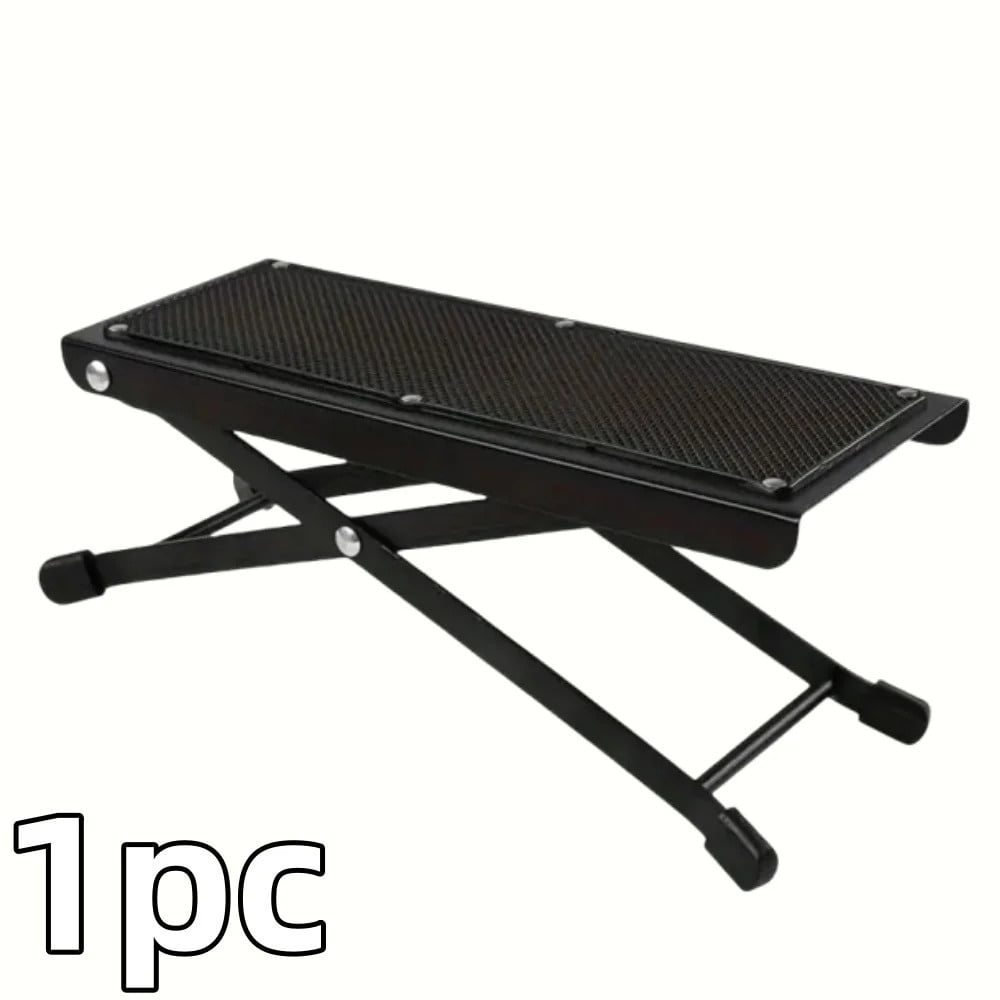 Folding Foot Rest 4-Height Adjustable Pedal Footrest Stand for Beauty ...