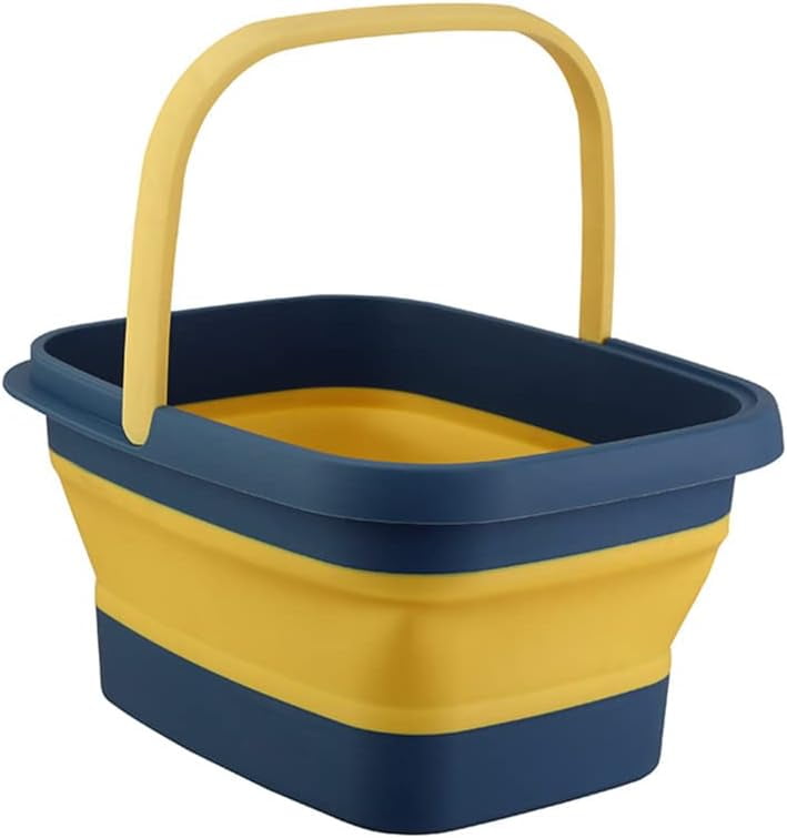 Folding Foot Spa Pedicure Bath Massage Tub Collapsible Bucket Feet ...