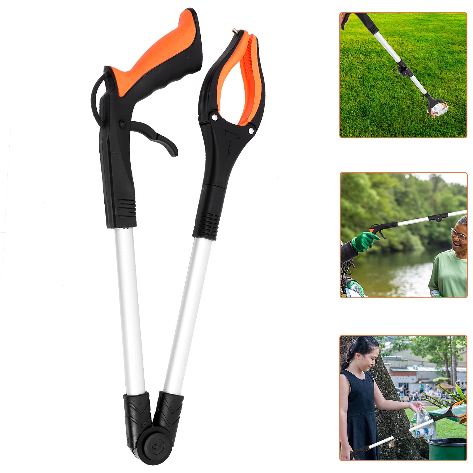 Folding Garbage Tool Household Garbage Pickup Grabber Garbage Pickup ...