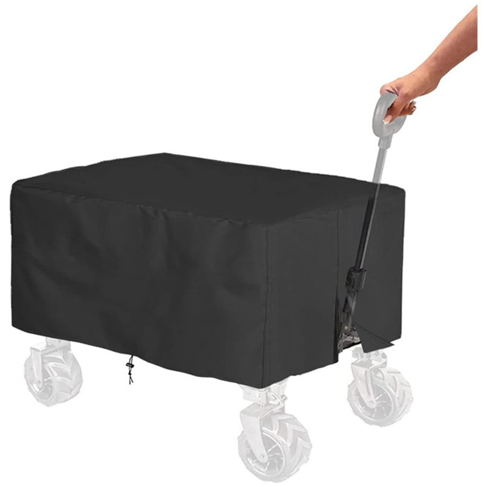 Folding Garden Wagon Cart Cover Trolley Cart Sun Shade Cover ...