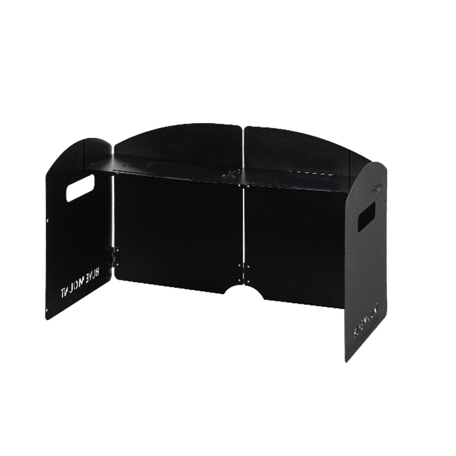 Folding Gas Stove Windshield,Aluminum Camping BBQ Burner Windscreen ...