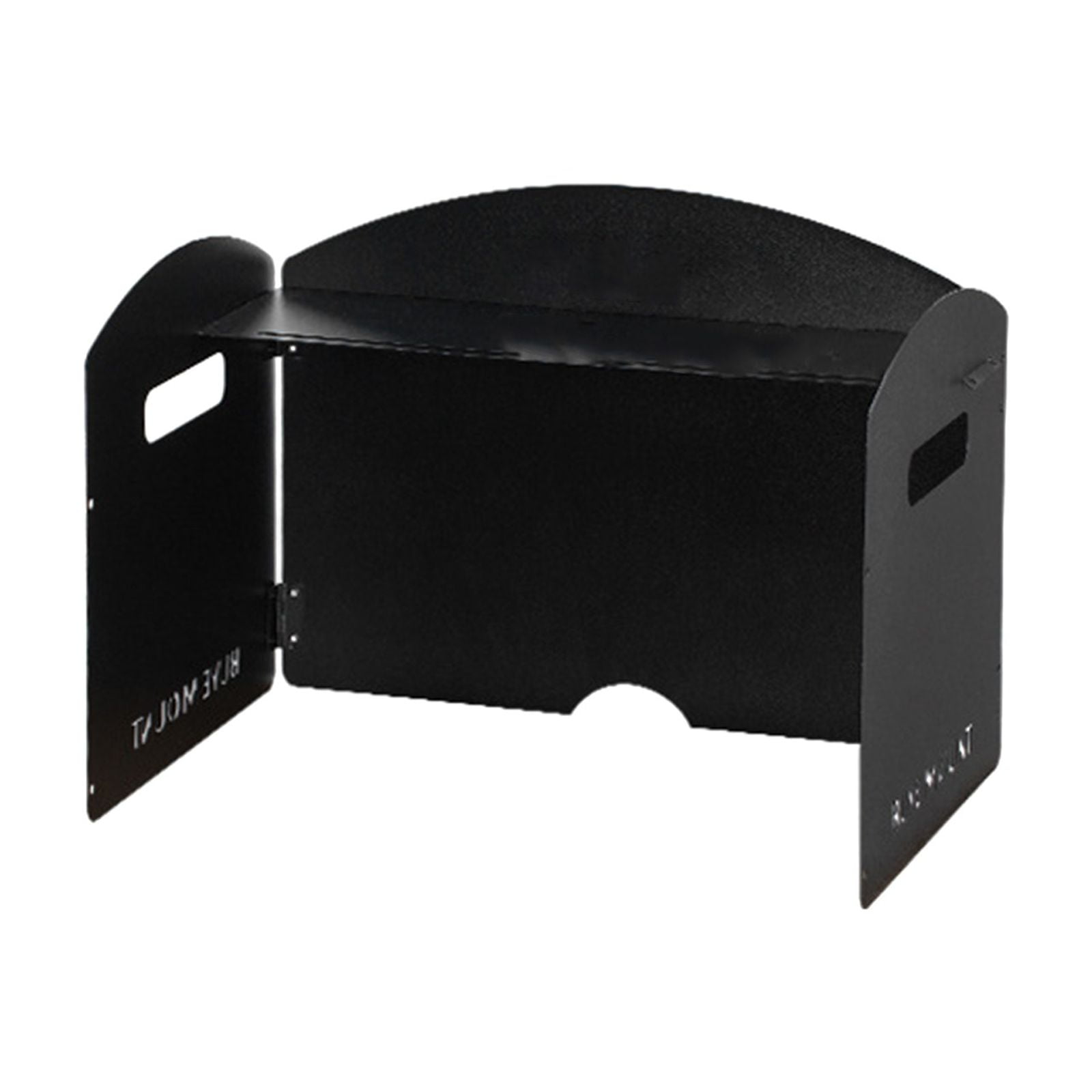 Folding Gas Stove Windshield Camping BBQ Burner Windscreen Aluminum for ...