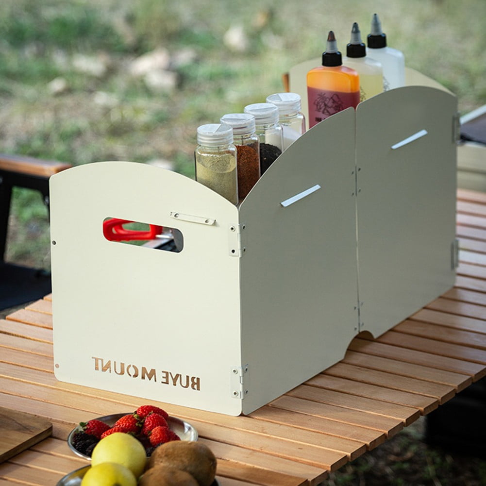 Folding Gas Stove Windshield Camping Bbq Burner Windscreen Aluminum For ...