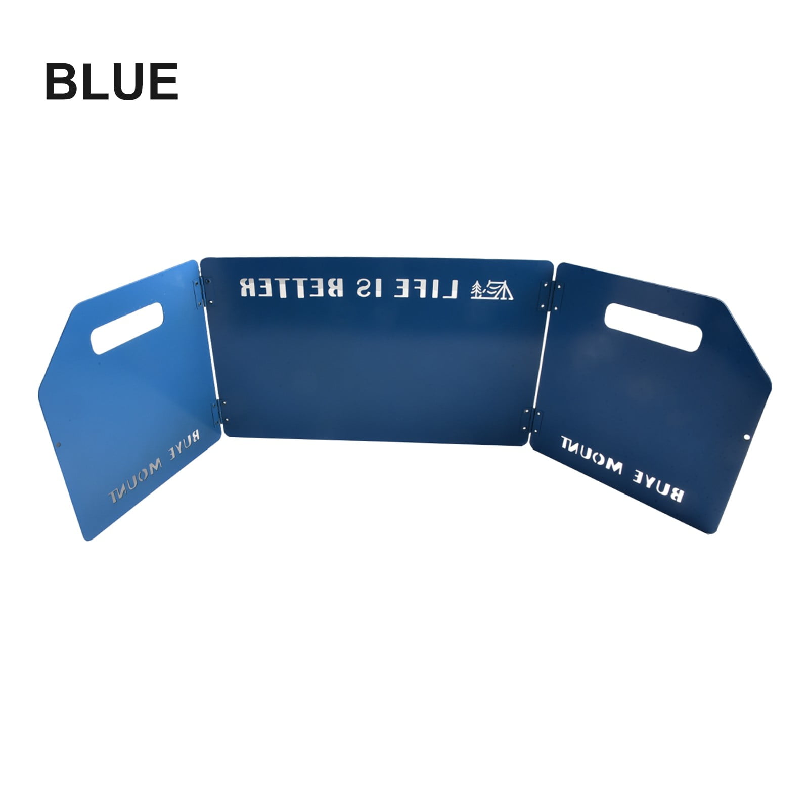 Folding Gas Stove Windshield Camping Stove Windshield Windproof Stove ...