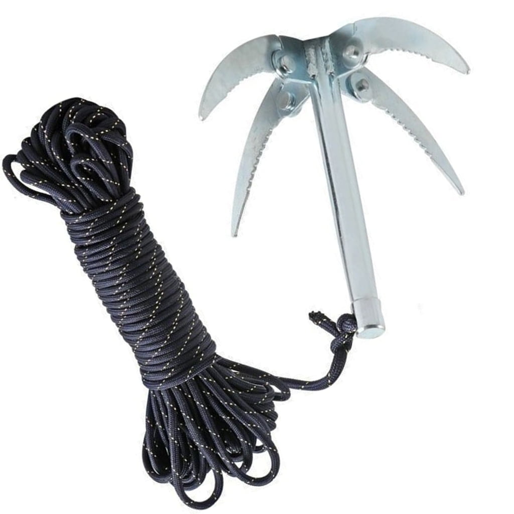 Folding Grass Cutter Grass Root Remover Water Grass Puller 4 Claw ...