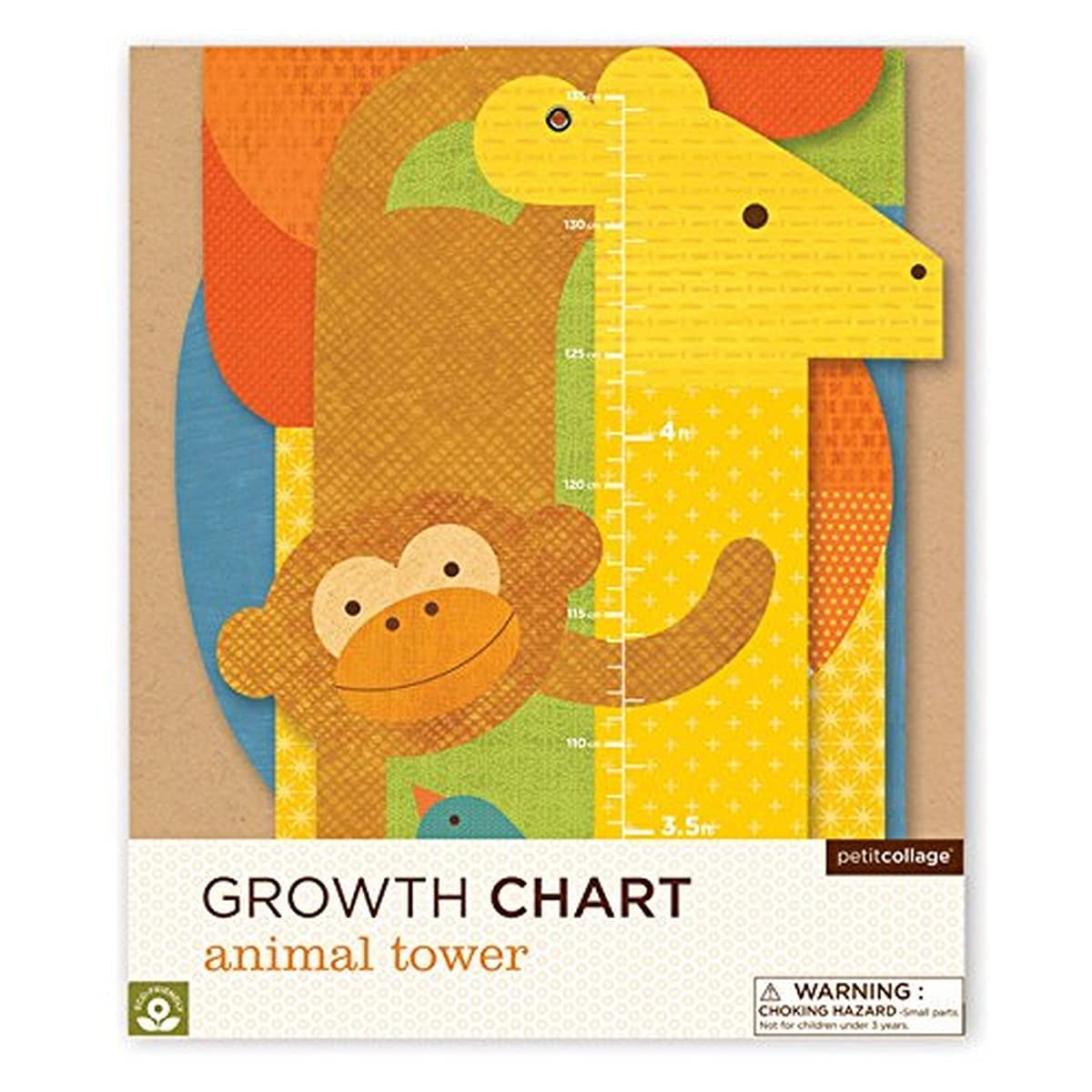 Folding Growth Chart, Animal Tower - Walmart.com