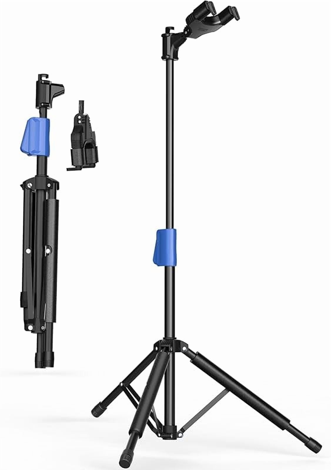 Folding Guitar Stand with Auto-Lock System, One-button Lift and Soild ...