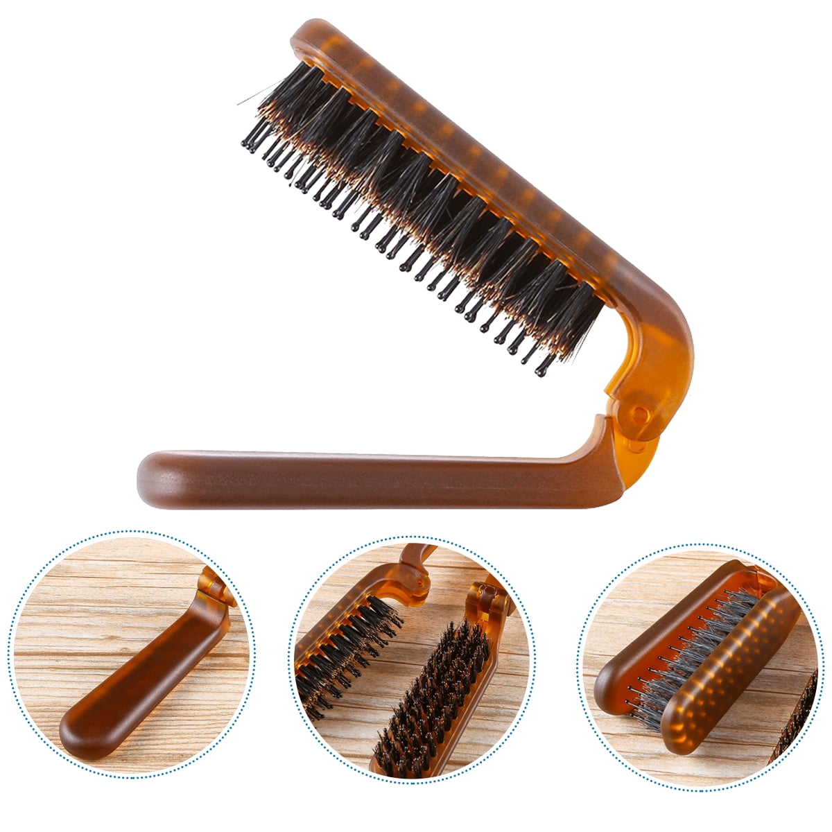Folding Hair Comb Hair Comb Collapsible Hairstyling Comb Hair Beard For ...