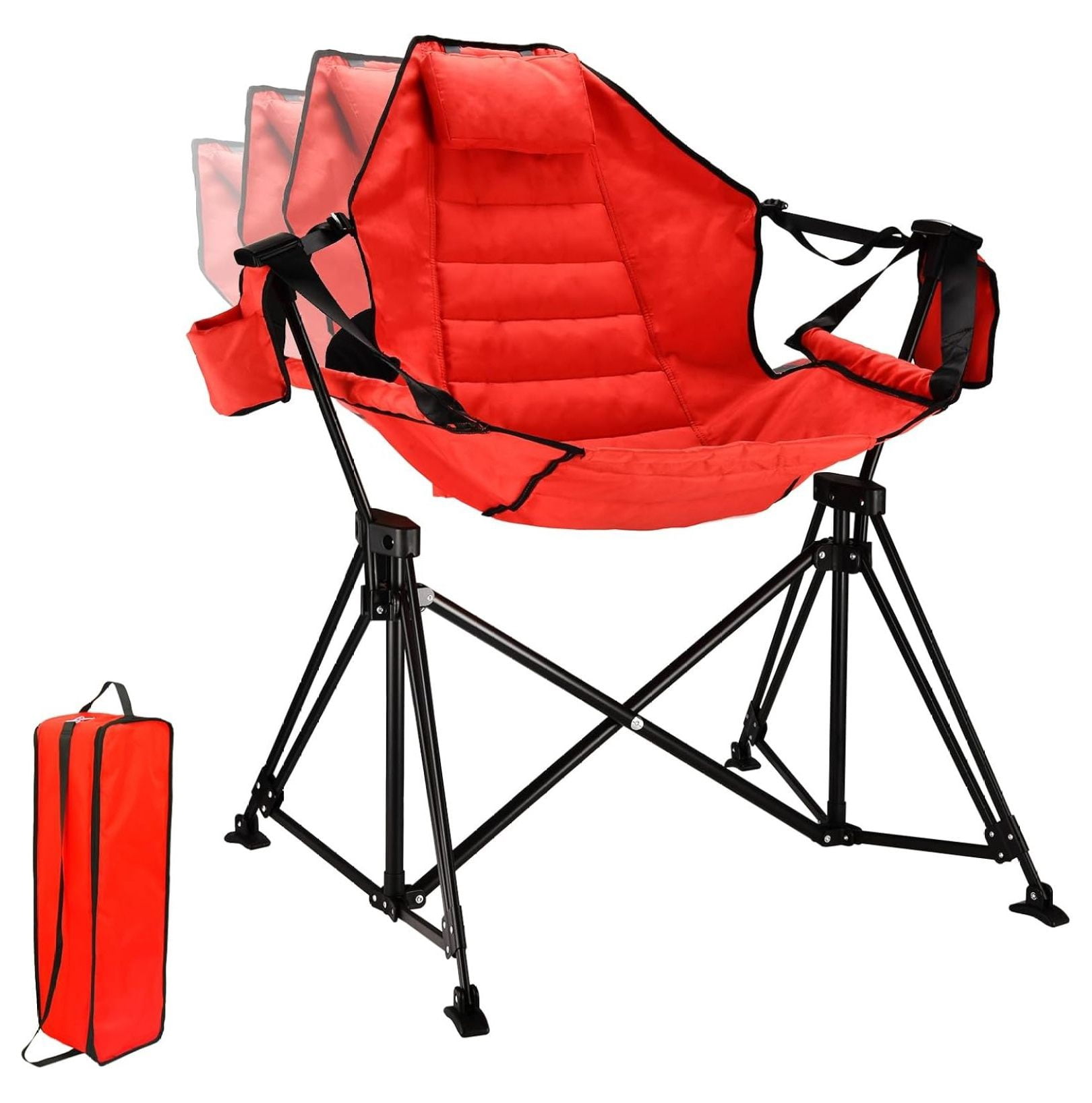 Folding Hammock Camping Chair 350lbs - Portable Rocking Chair for ...