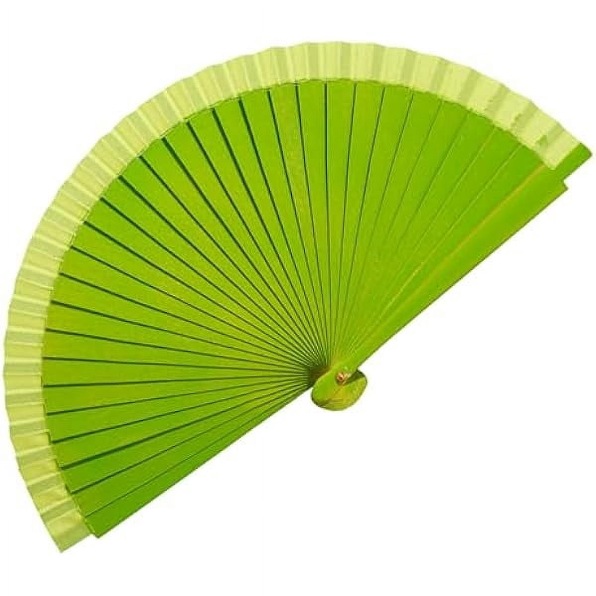 Folding Hand Fan, Hemu Wood Foldable Handheld Fan for Women and Men ...