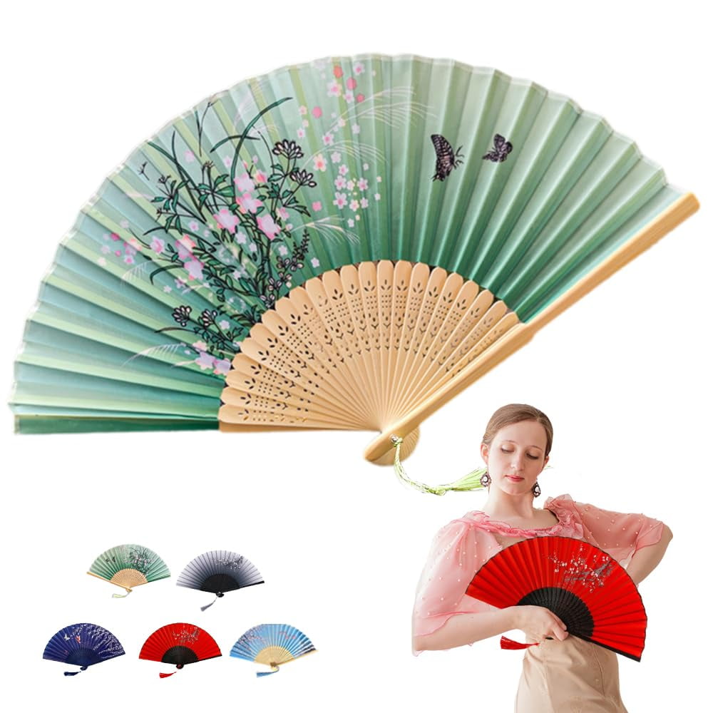 Folding Hand Fans for Line Dancing, Boots on The Ground Fan, Clack ...