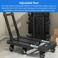 Safco Tuff Truck Continuous Handle, Black - Walmart.com