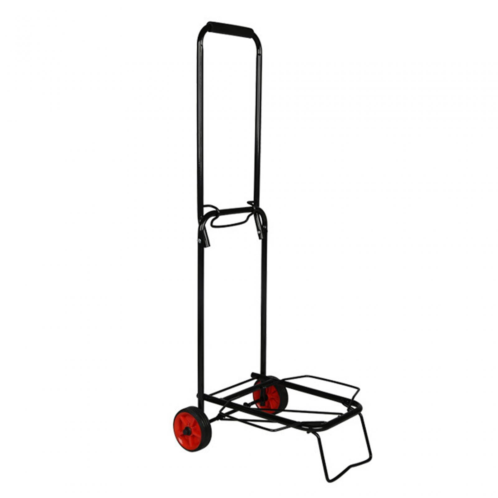 Folding Hand Truck Heavy Duty Luggage Cart Metal with Foldable Platform ...