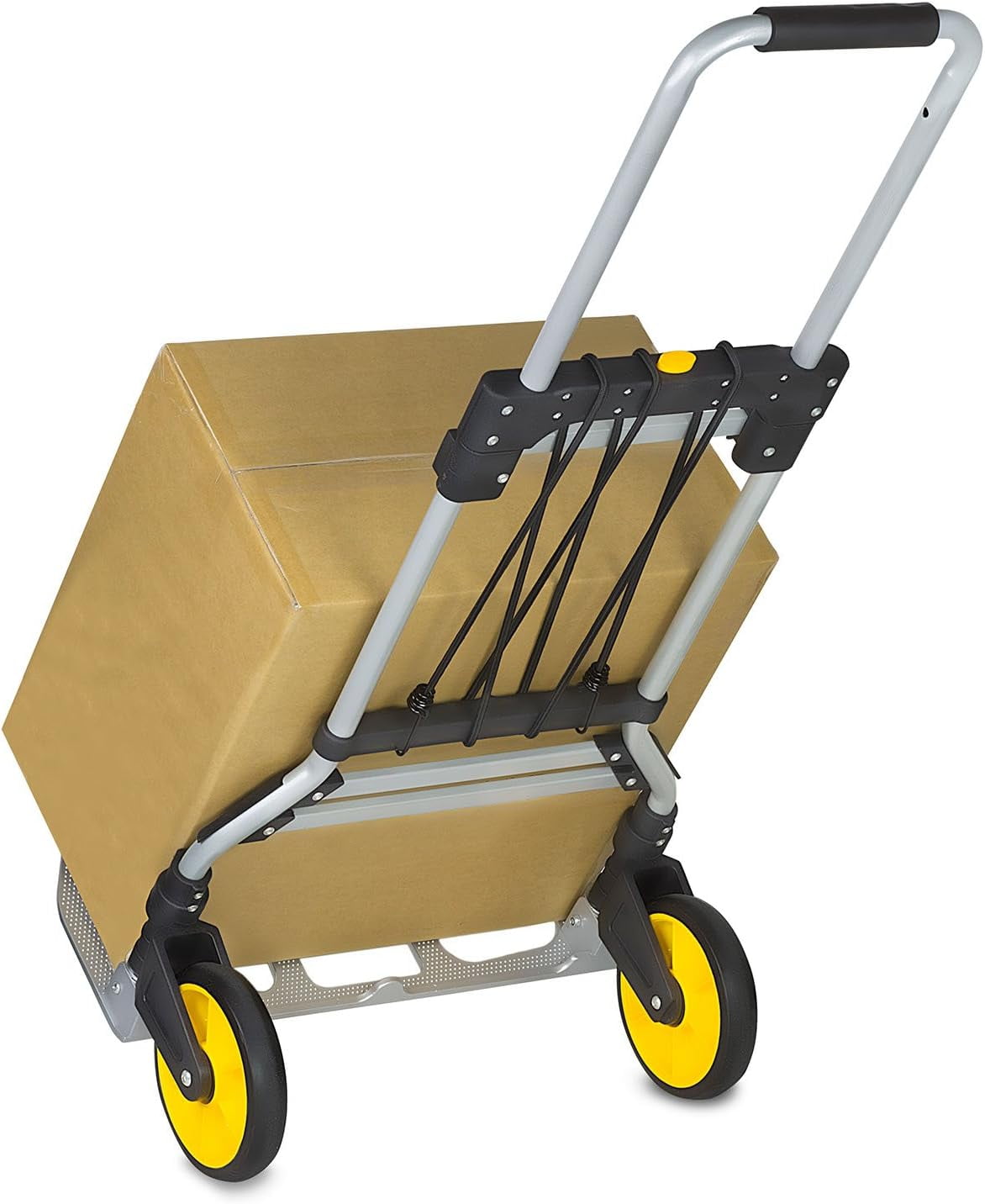 Folding Hand Truck And Personal Dolly, Aluminum Dolly Cart, 264 Lb ...
