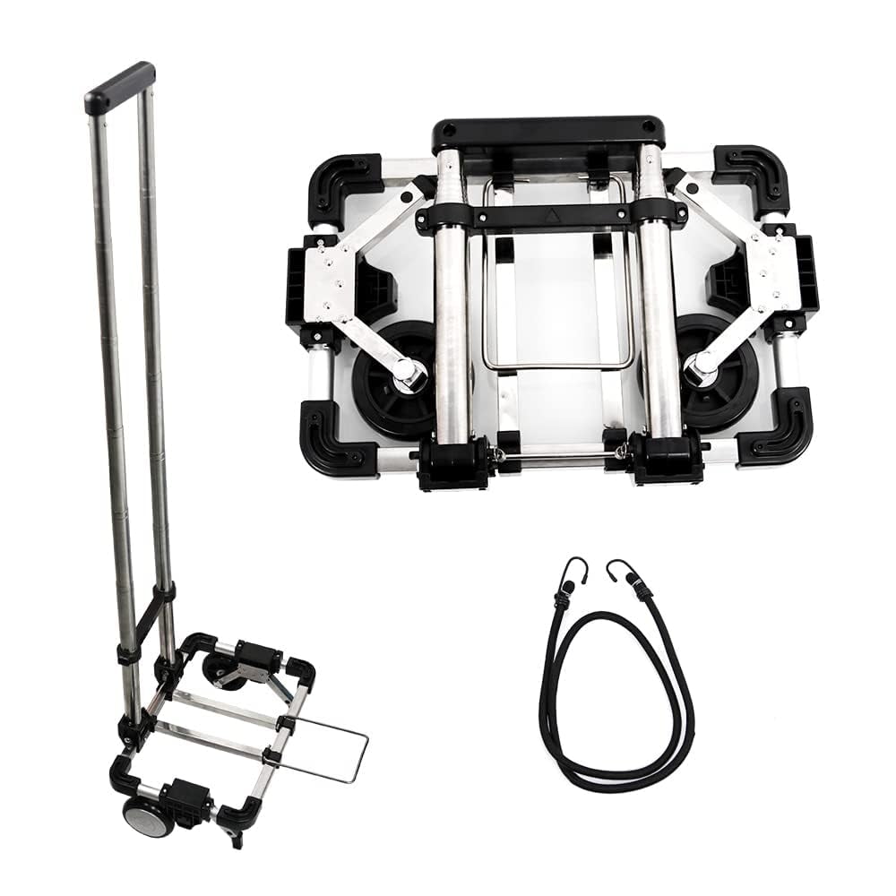 Folding Hand Truck,Portable Carrying Cart, Compact, Mini Lightweight ...