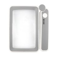 Eye Candy LED Large Travel 2 Pack Full-Page Book Magnifier, Magnifies ...