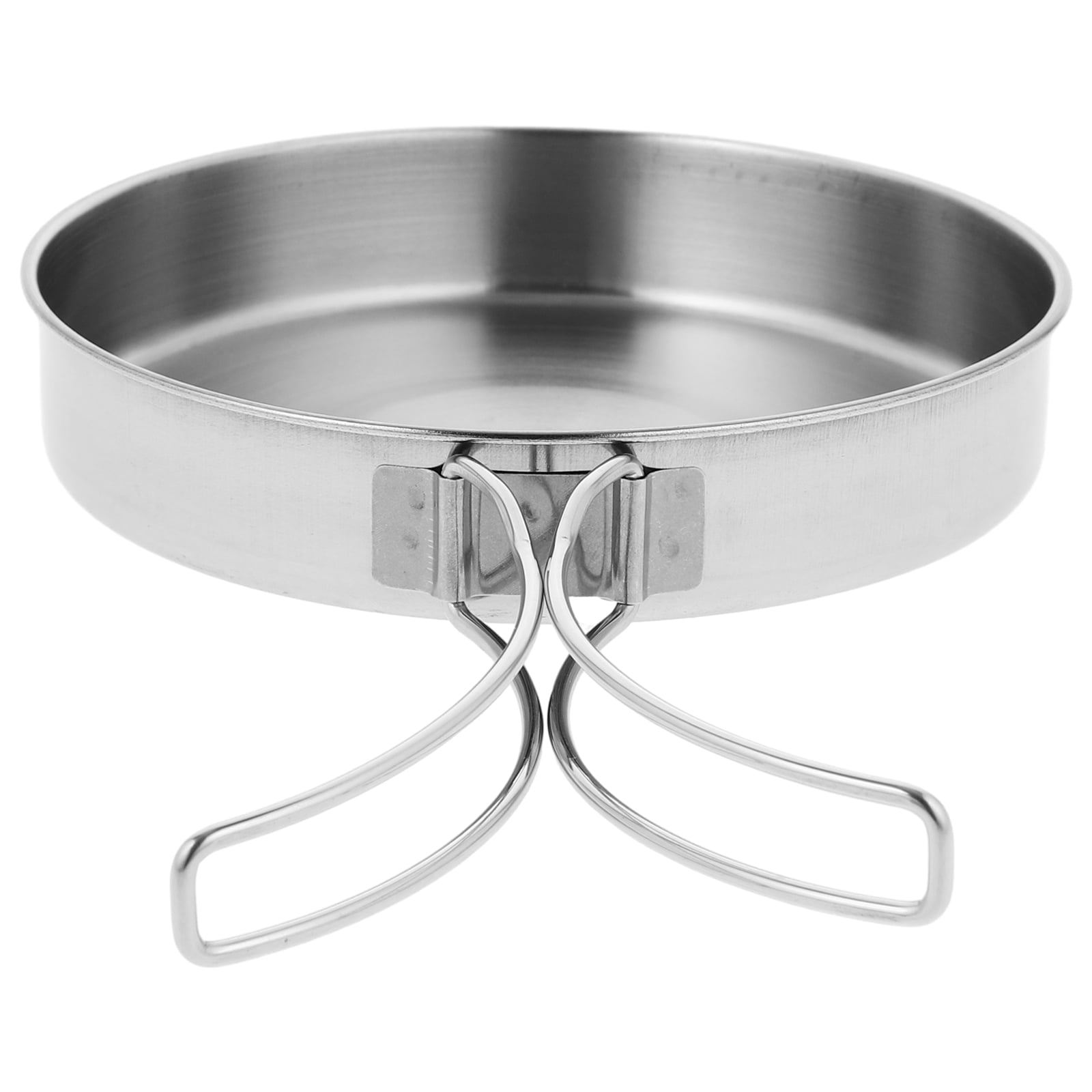 Folding Handle Frying Pan for Camping Outdoor Grill Travel - Walmart.com