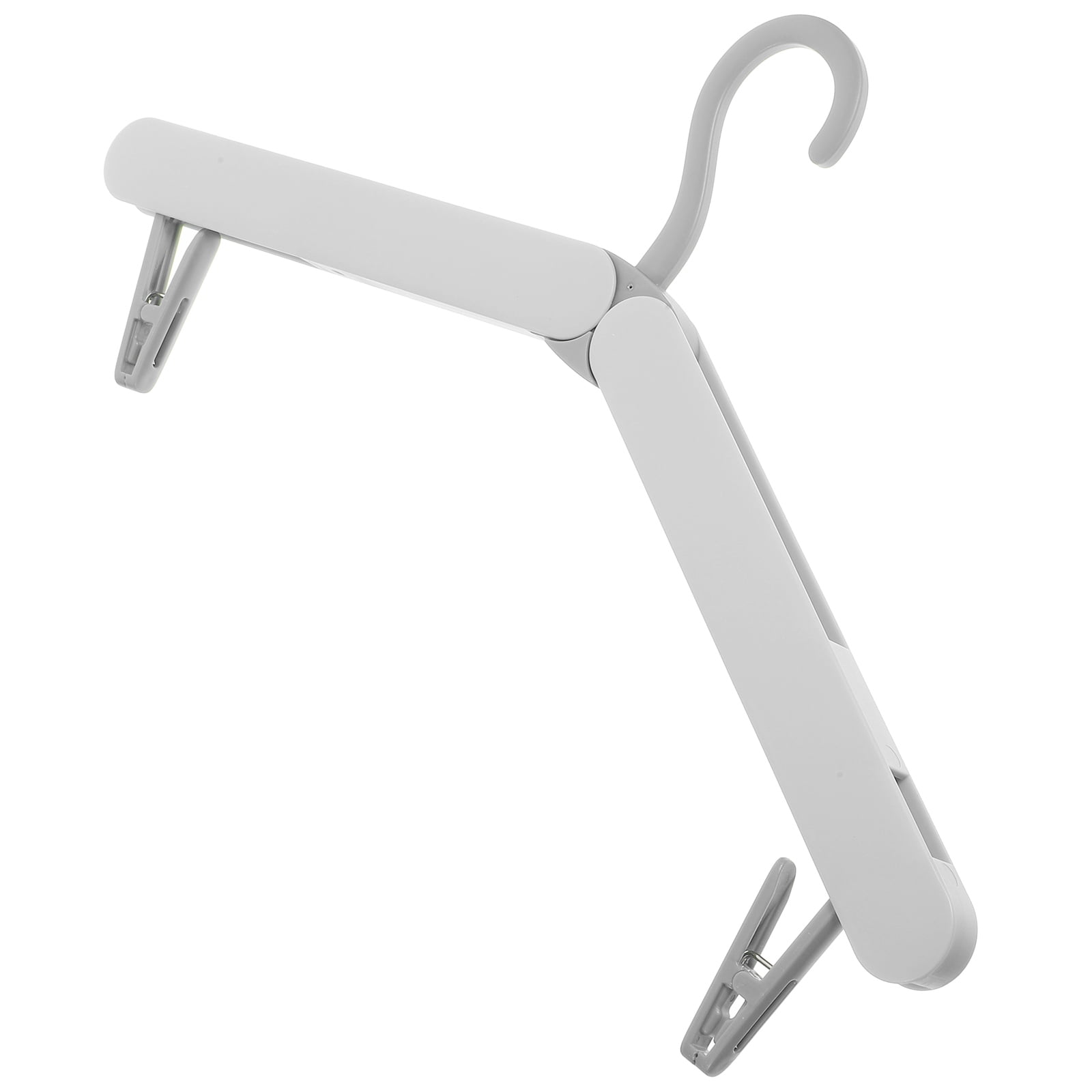 Folding Hanger Household Clothes Hangers Portable Rack Collapsable ...