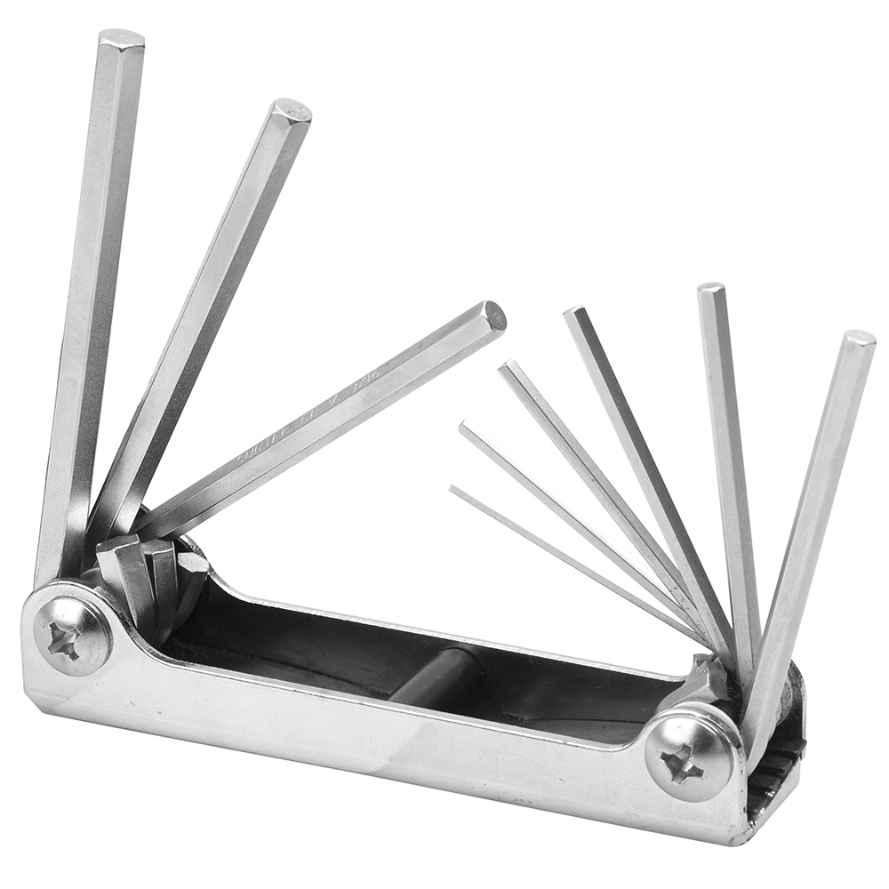 Folding Hex Key Allen Wrench Set, 9 Metric Pieces Surtek - Walmart.com
