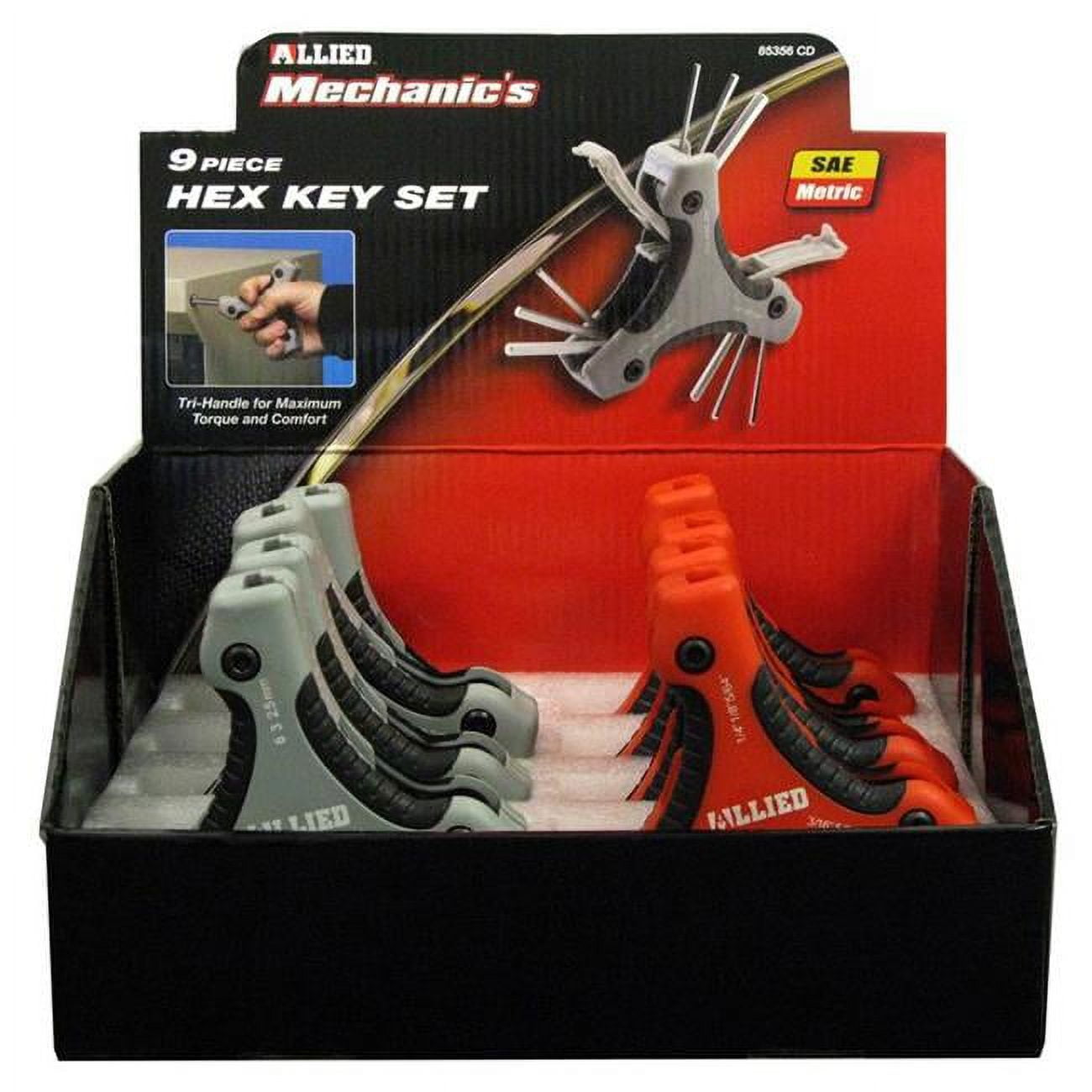 Folding Hex Key Set - 9 Piece - Walmart.com