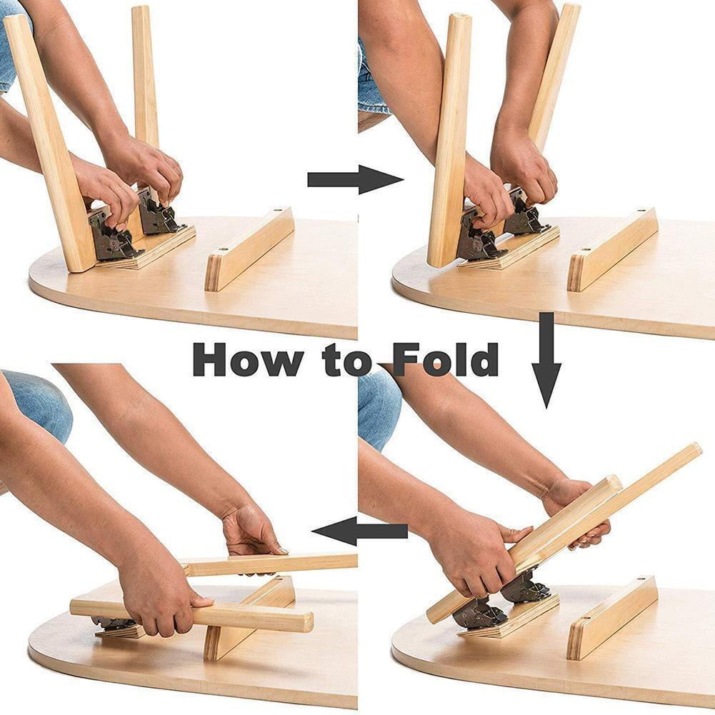 Folding Hinge Table Leg Brackets Foldable For Table Chair Extension ...