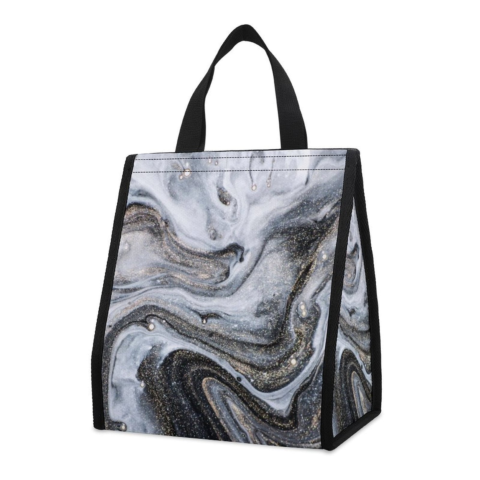 Folding Insulation Bag 10.2×6.3×10.6in Leakproof Easy To Clean Large ...