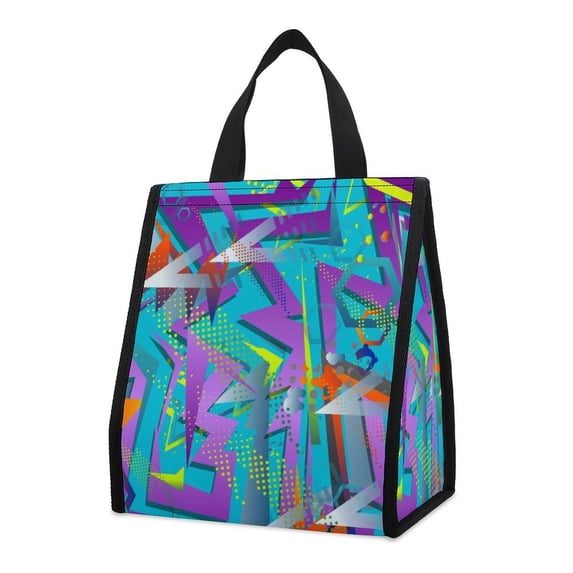 Folding Insulation Bag 10.2×6.3×10.6in Leakproof Easy To Clean Large ...