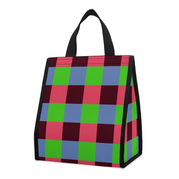 Folding Insulation Bag 10.2×6.3×10.6in Leakproof Easy To Clean Large ...